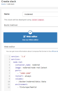 Cómo instalar Node-Red en Portainer - Domótica fácil desde casa